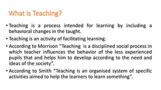 Teaching Modalities | PPTX