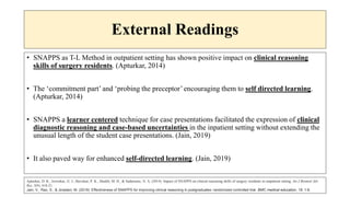 Teaching Models for Outpatient Clinic | PPTX