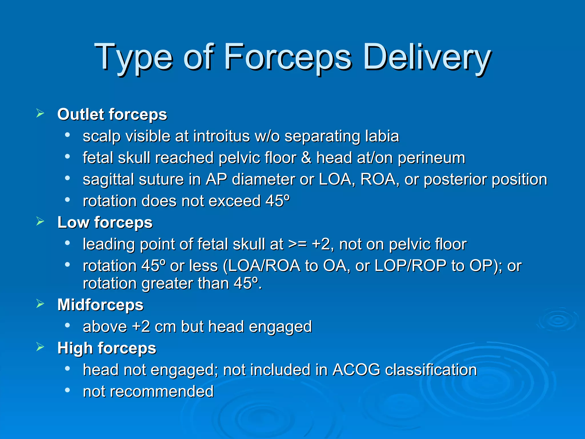 Teachingmoduleoperativevaginaldelivery | PPT