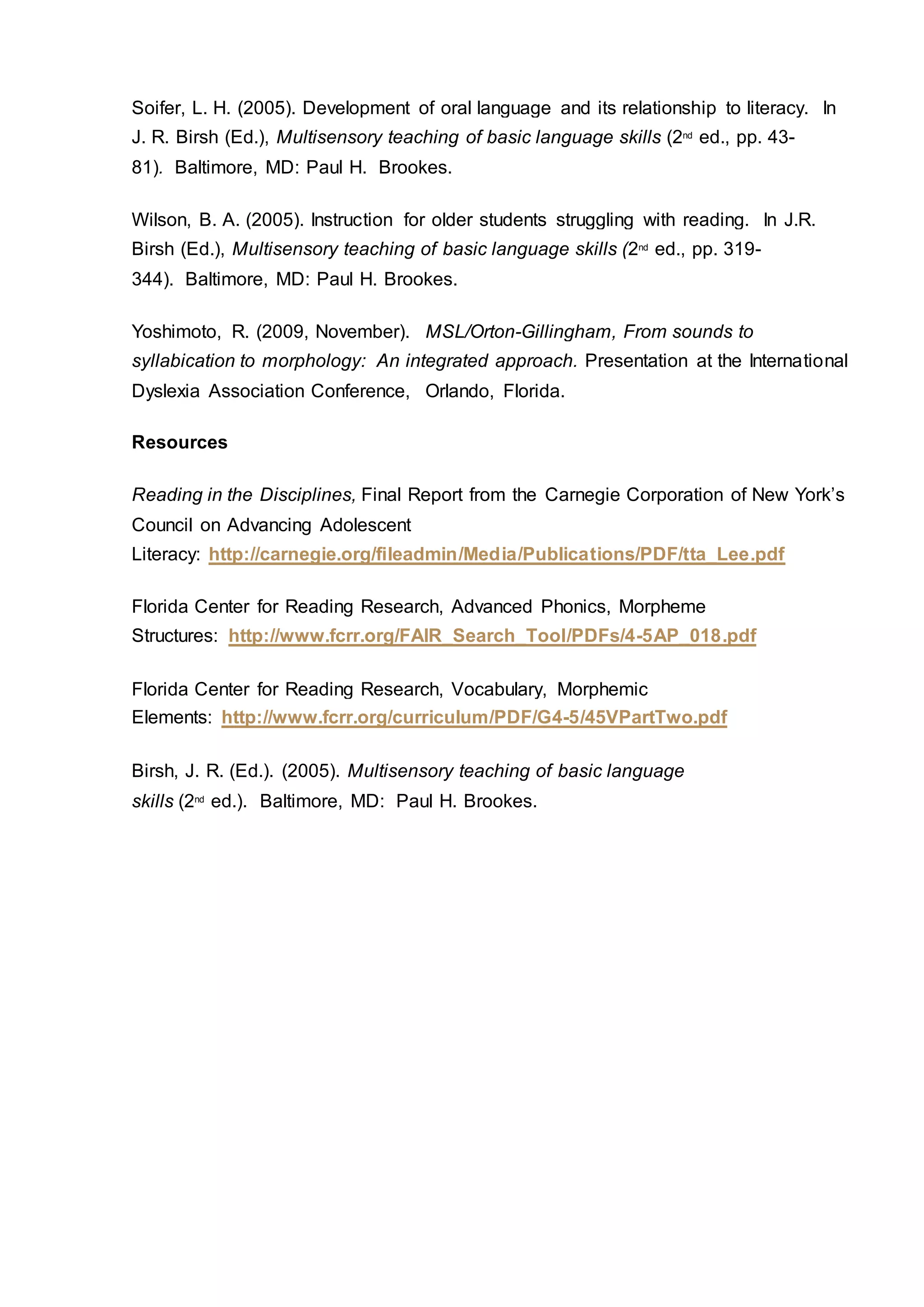 Teaching morphology enhancing vocabulary development and reading ...