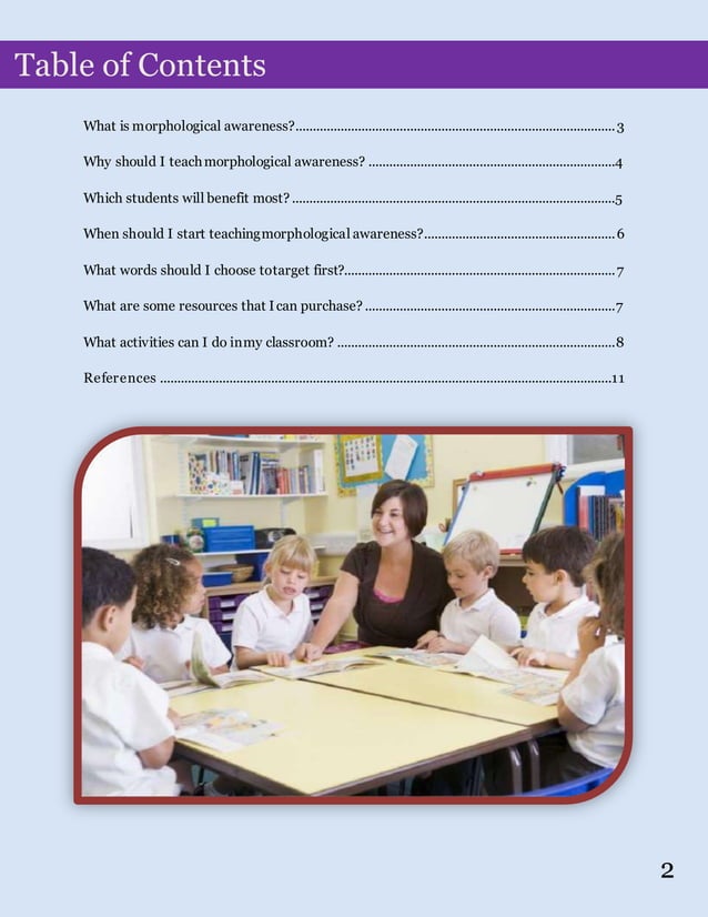 Teaching morphology to improve literacy | DOCX