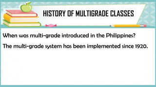 Teaching Multigrade Classes Report PowerPoint | PPTX