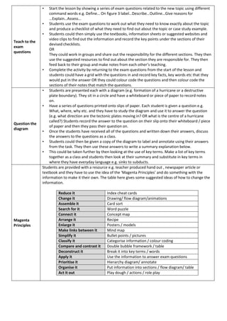 Teaching new knowledge ideas | PDF