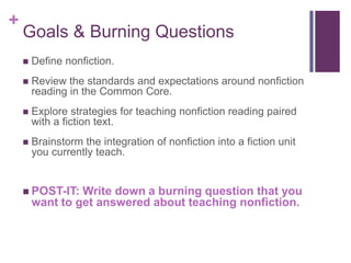 Teaching nonfiction | PPTX