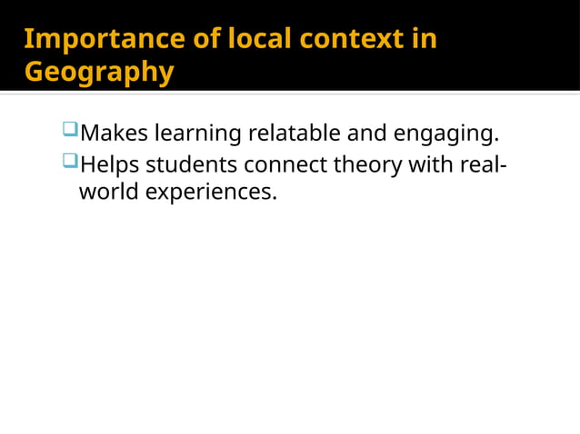 Teaching of Geography Through Local Aspect.pptx