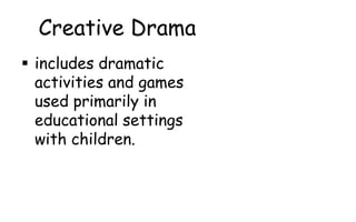 Teaching of literature_Drama | PPTX