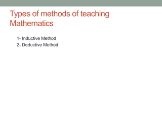 Teaching of Mathematics.pptx