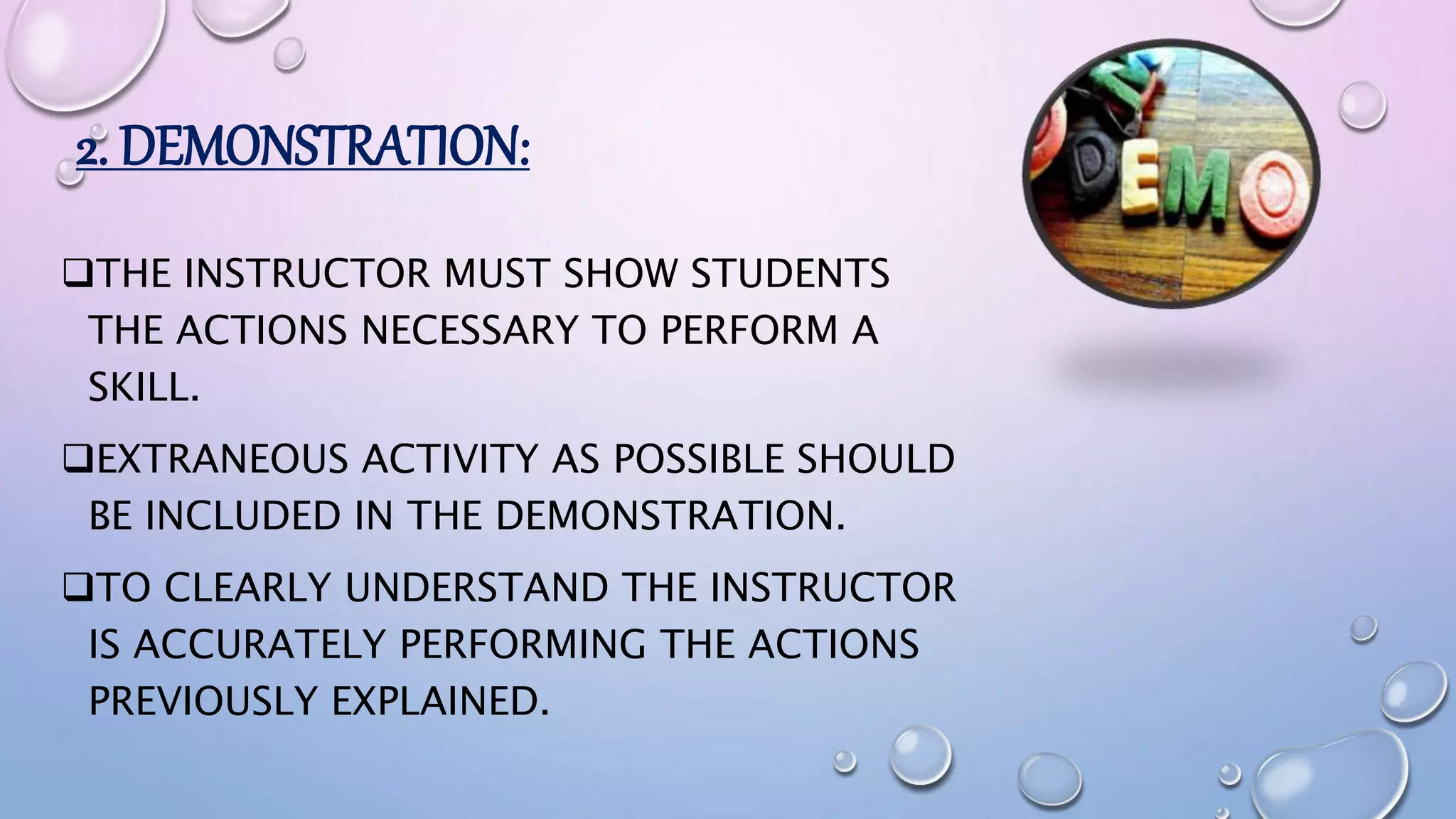 DEMONSTRATION METHOD | PPTX