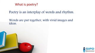 Teaching of poetry | PPTX