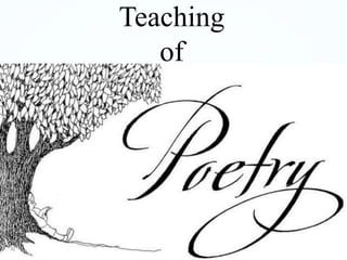 Teaching of Poetry | PPTX