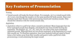 Teaching of pronunciation | PDF