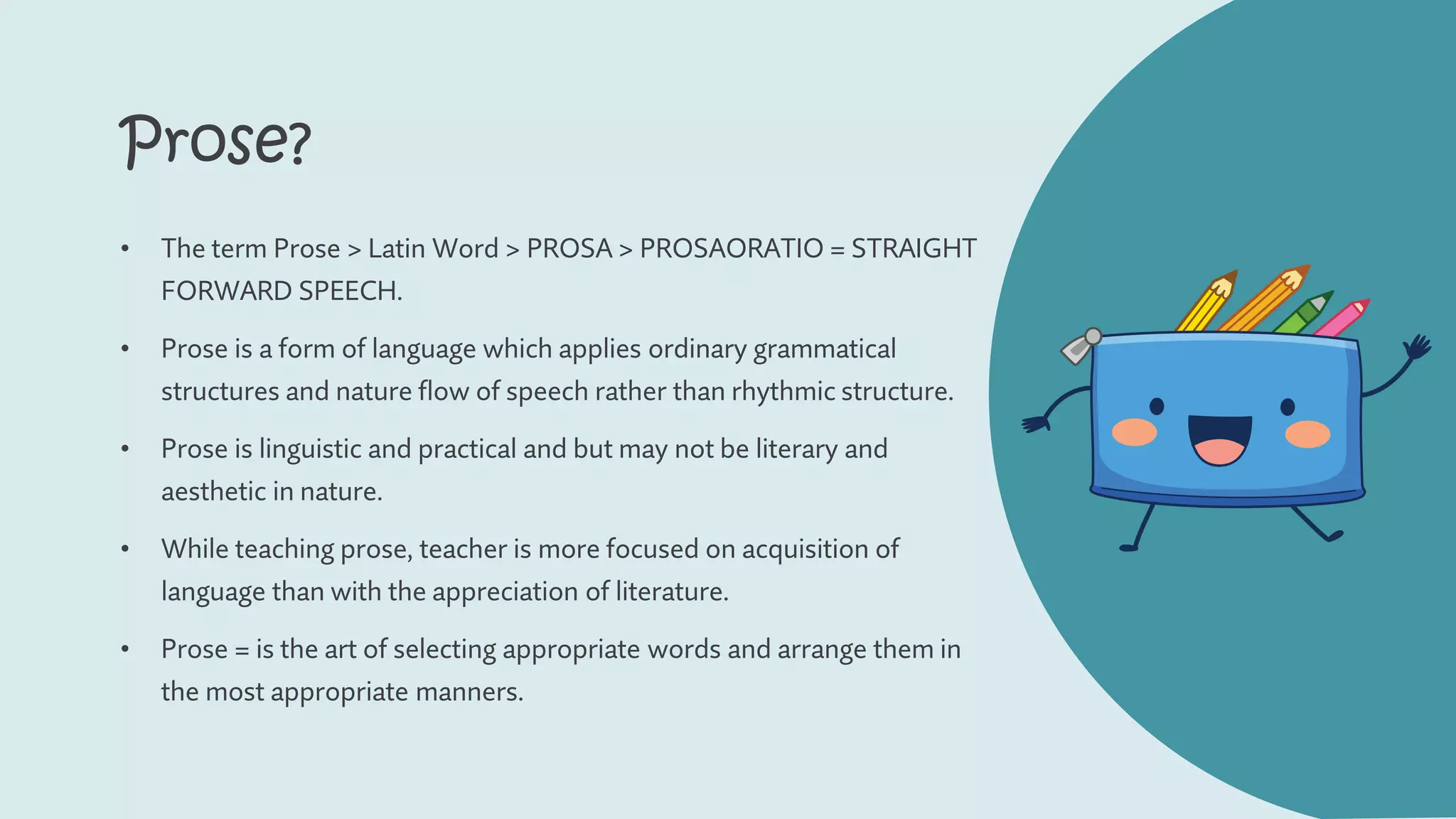 Teaching of Prose | PDF