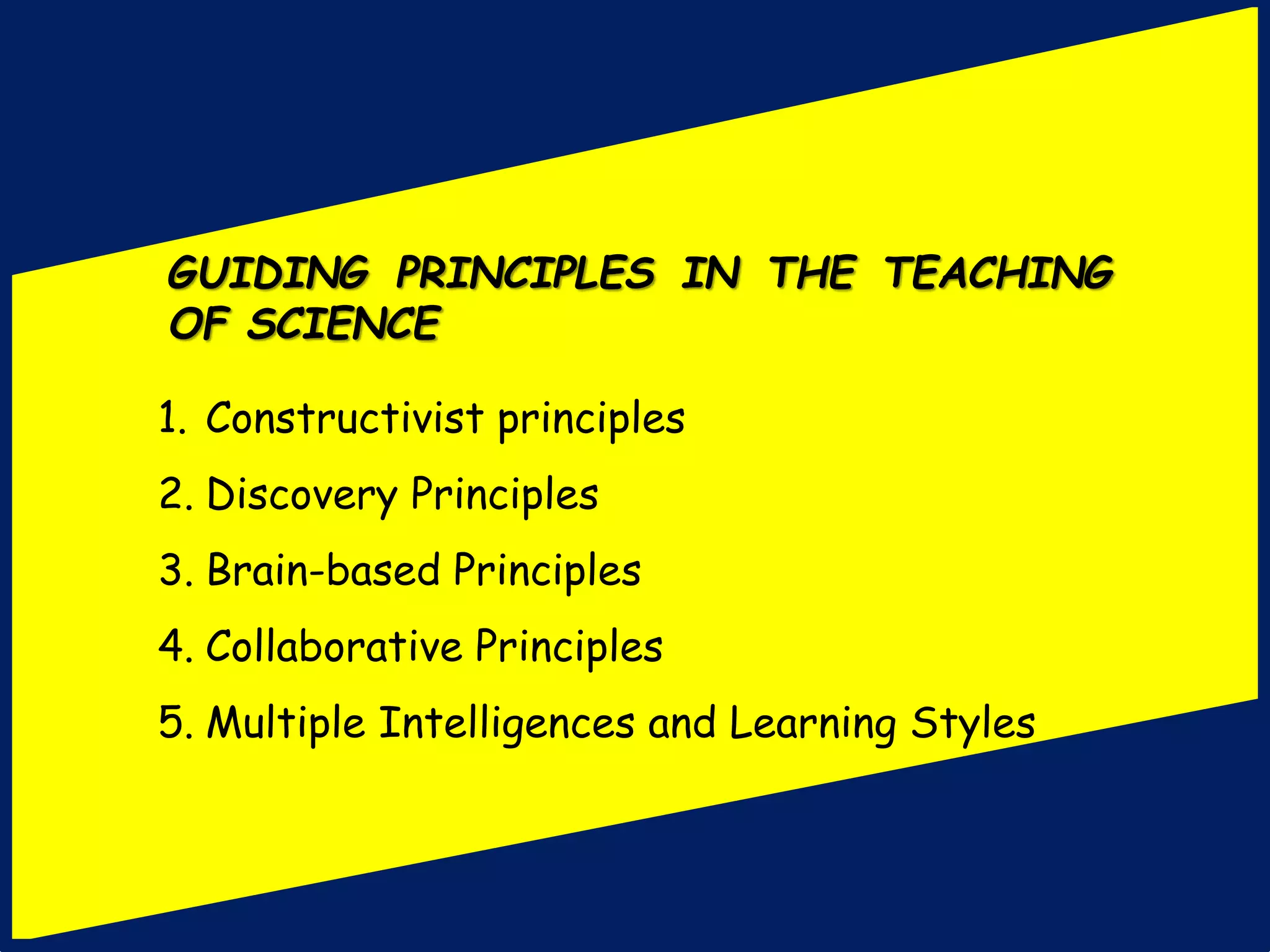 Teaching of science | PPTX