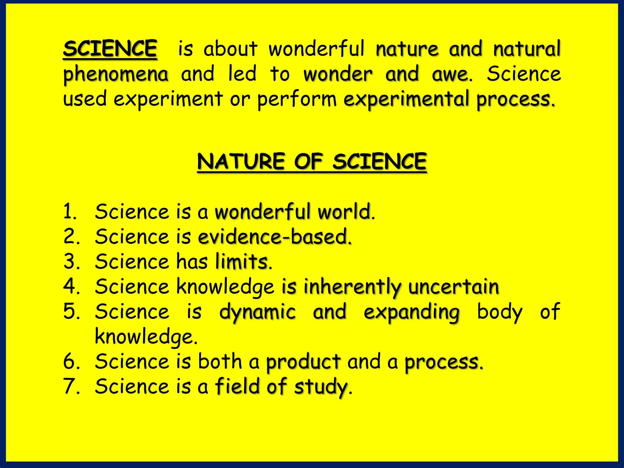 Teaching of science | PPTX
