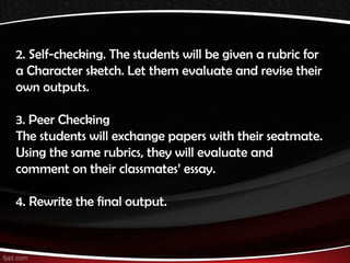 TEACHING OF WRITING SAMPLE LESSON PLAN | PPT