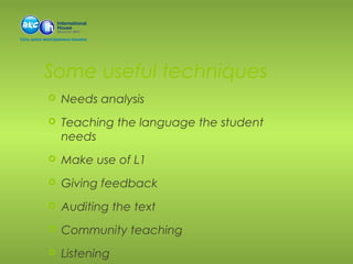 Teaching one to-one | PPT