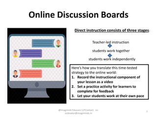 Teaching online effectively | PPT