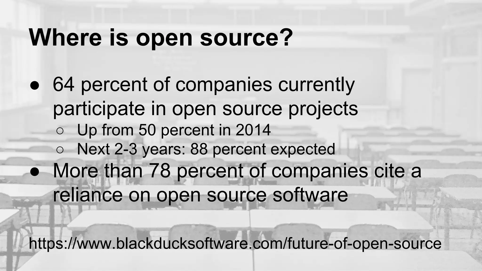 Teaching open source 2016 | PPT