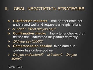 Teaching oral communication strategies | PPTX