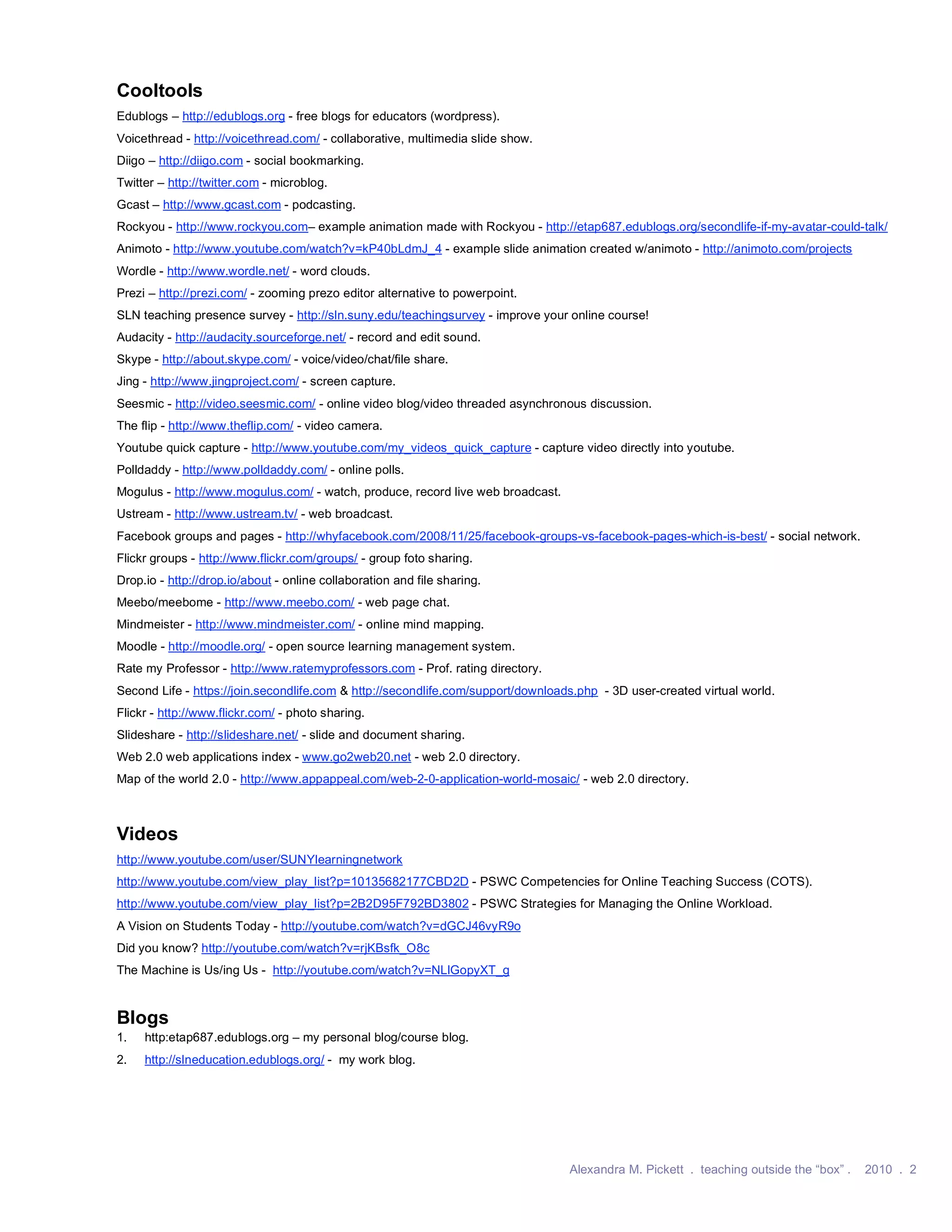 Teaching Outside The Box Handout | PDF