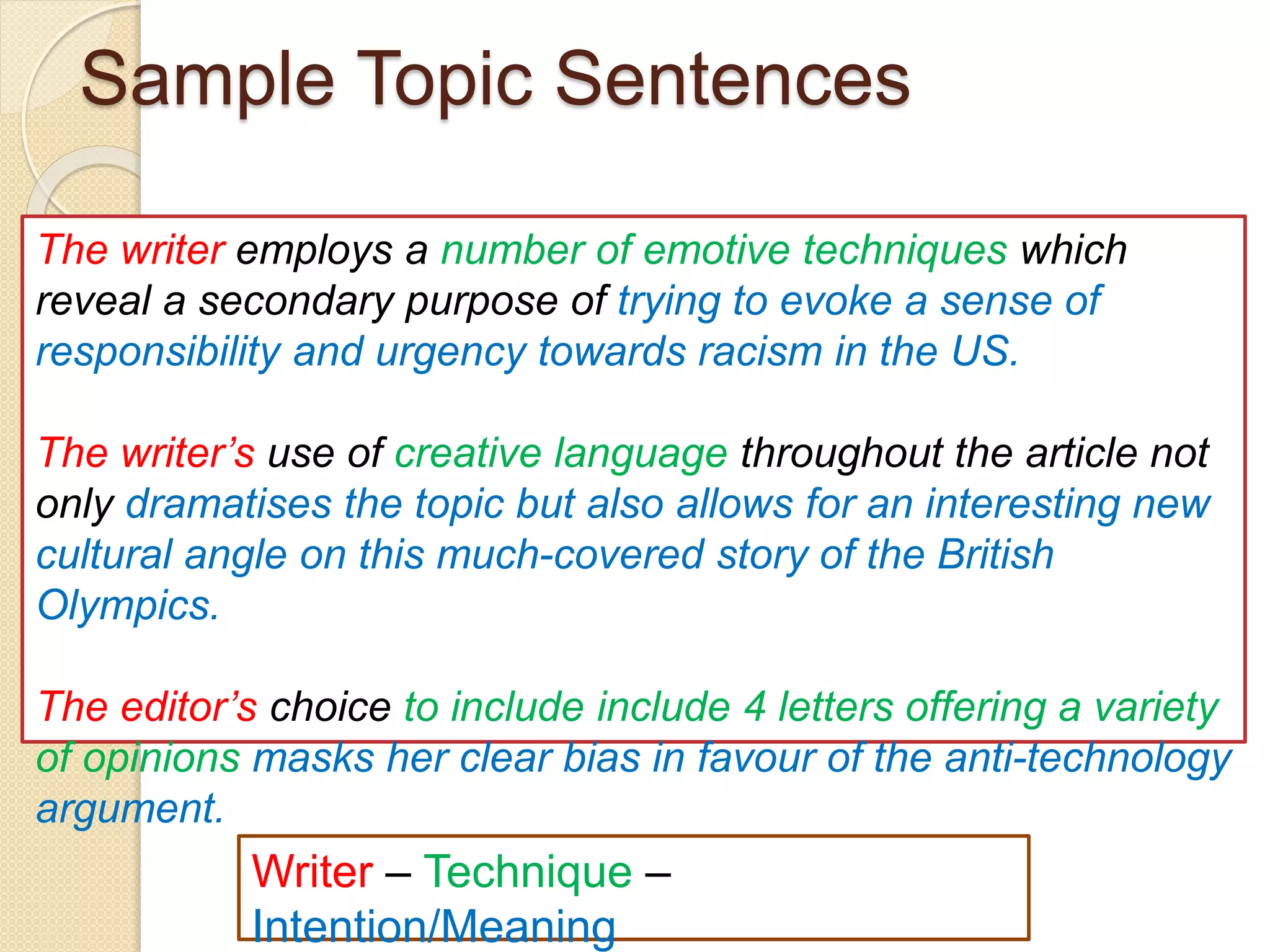 Teachingpaper 1-structure blog | PPTX