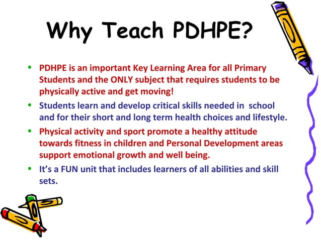 Teaching PDHPE | PPT