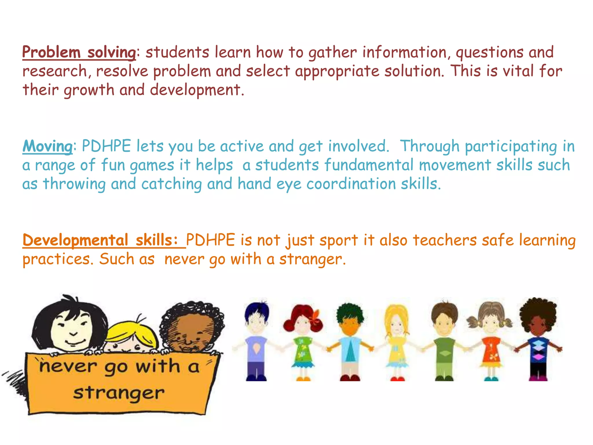 Teaching pdhpe in primary schools | PPT