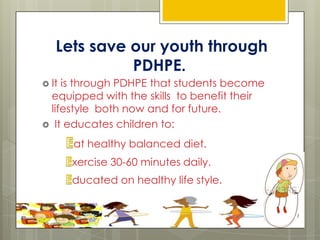 Teaching pdhpe in schools powerpoint | PPT