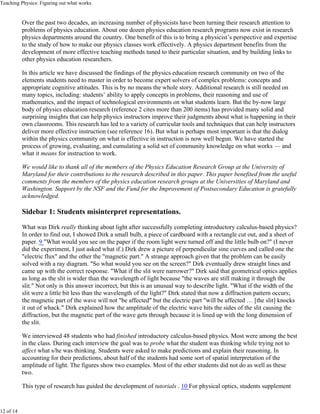 Teaching physics | PDF