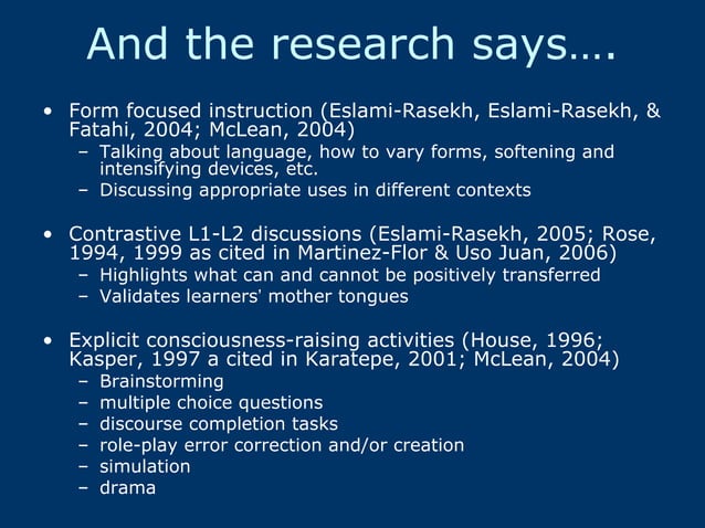 Teaching Politeness Strategies, Shira Packer | PPT | Education