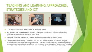 Teaching portfolio - Aisha Khan | PPT