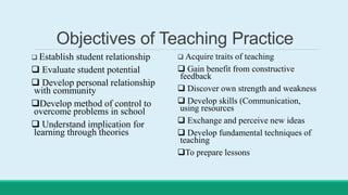 Teaching practice | PPTX