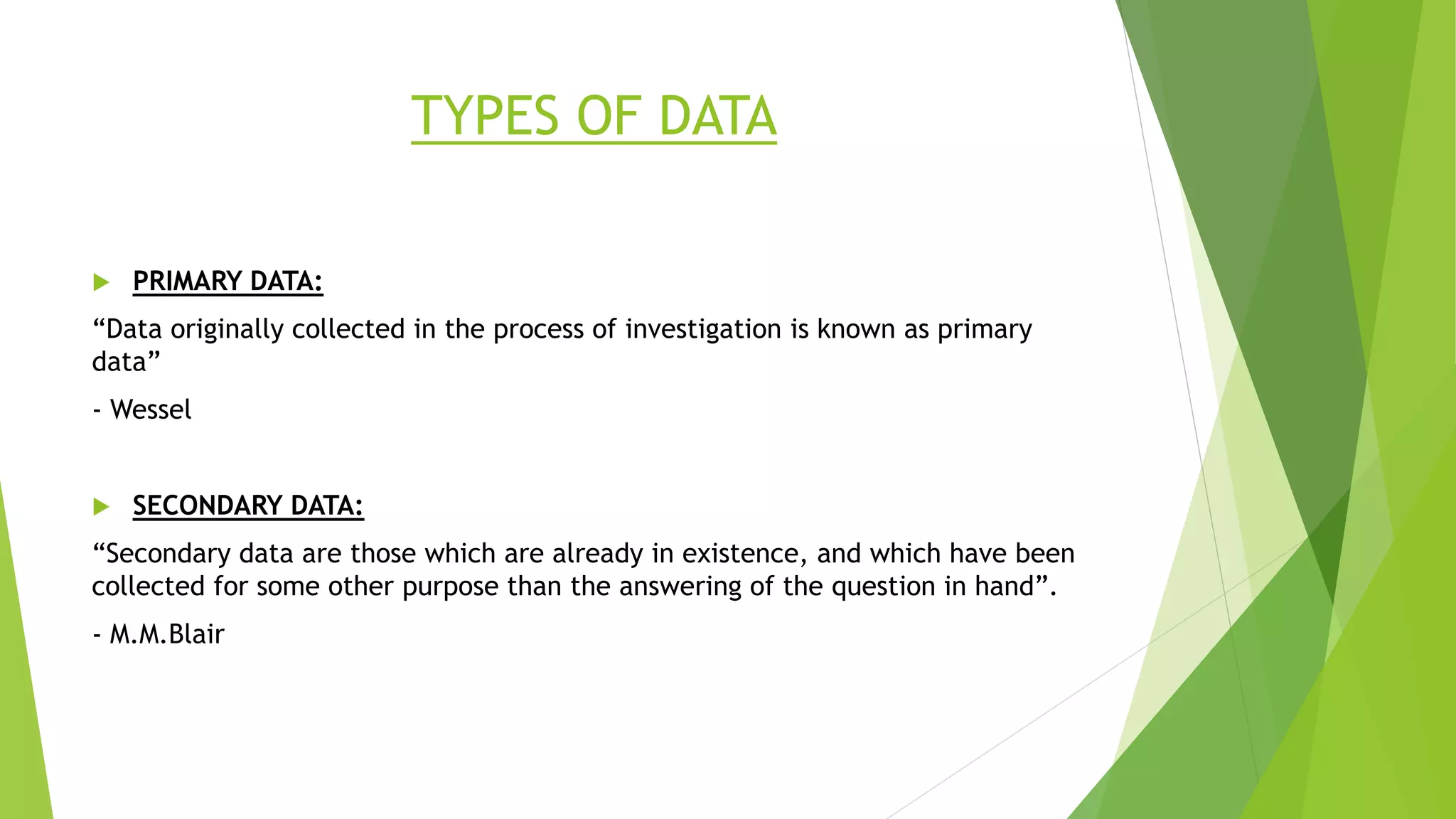 different methods of data collection : Merits and Demerits | PPTX