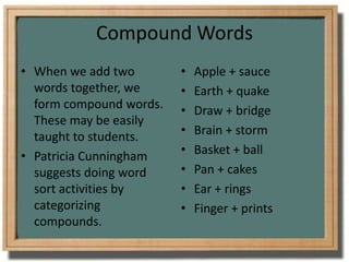 Teaching prefixes, suffixes and roots | PPTX