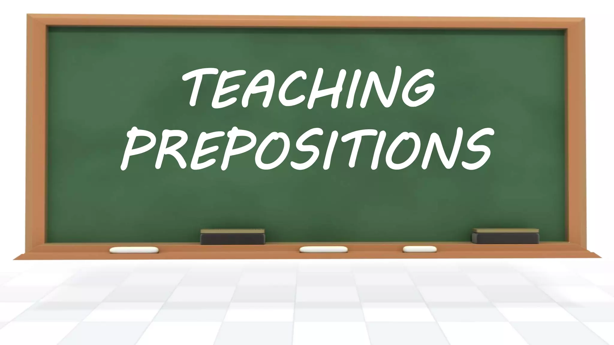 Teaching prepositions | PPTX