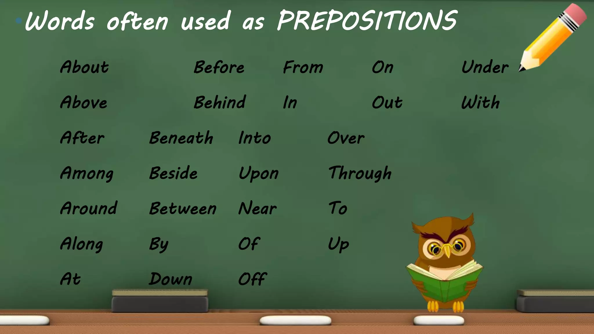 Teaching prepositions | PPTX