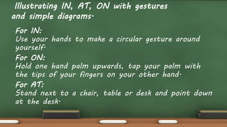 Teaching prepositions | PPTX