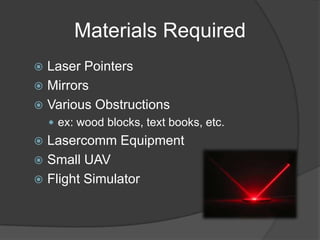 Laser Comm. Teaching Presentation | PPTX