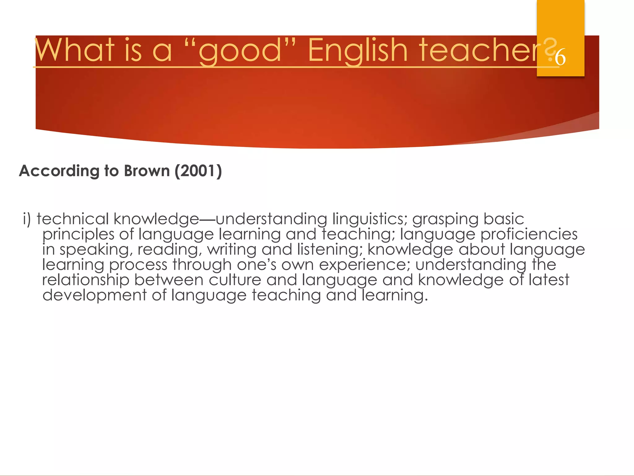 ESL Methodology | PPTX