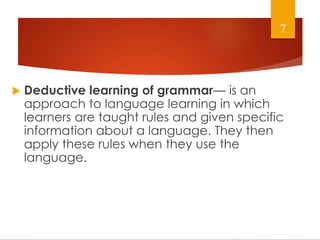 ESL Methodology | PPTX