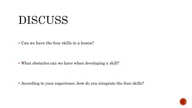 TEACHING PRODUCTIVE SKILLS 1.pptx | Education