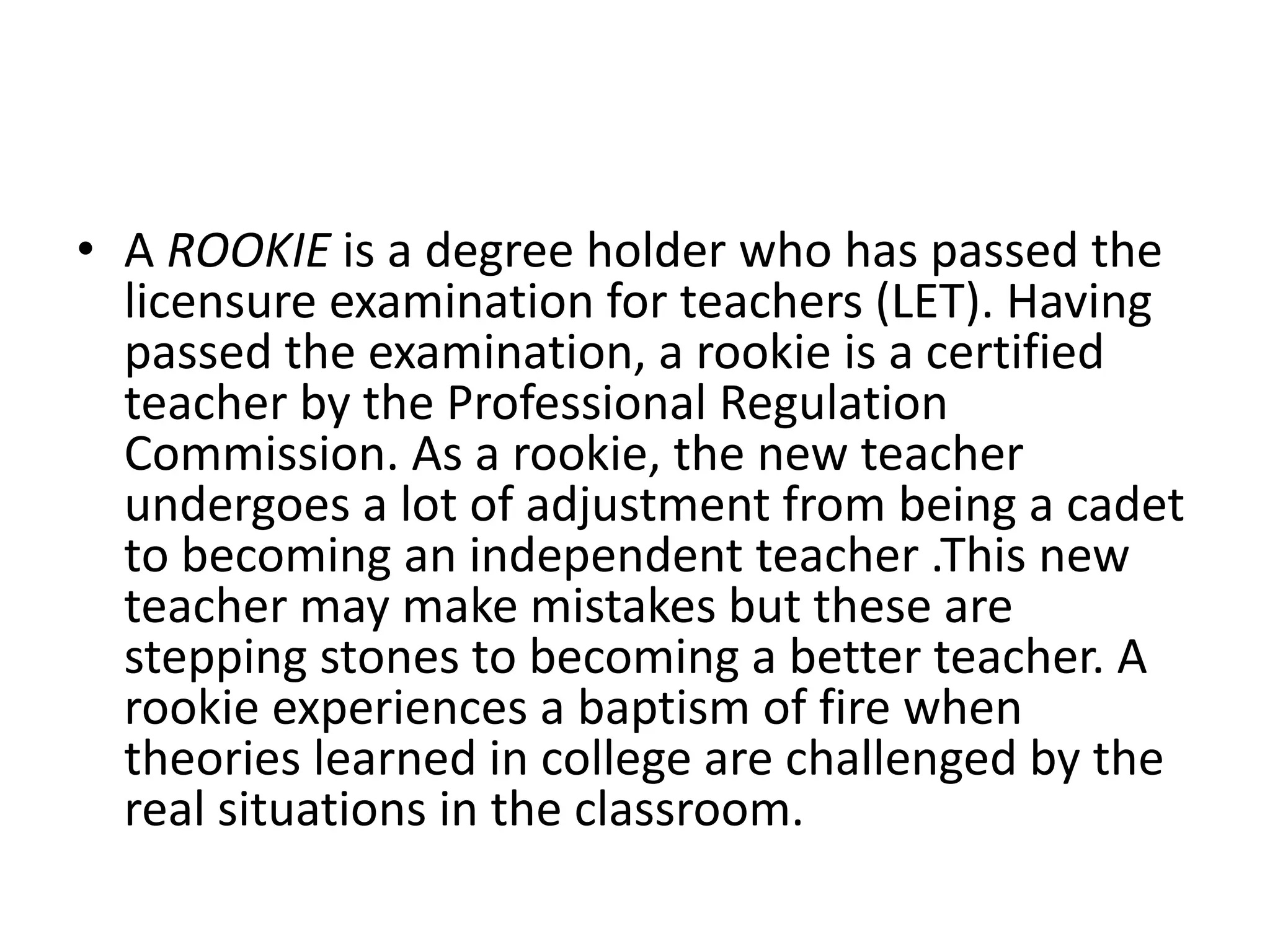 The Teaching Profession (Prof Ed Subject) | PPTX