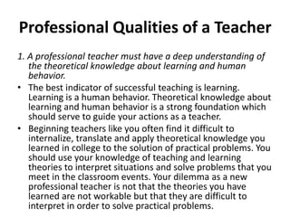 The Teaching Profession (Prof Ed Subject) | PPTX