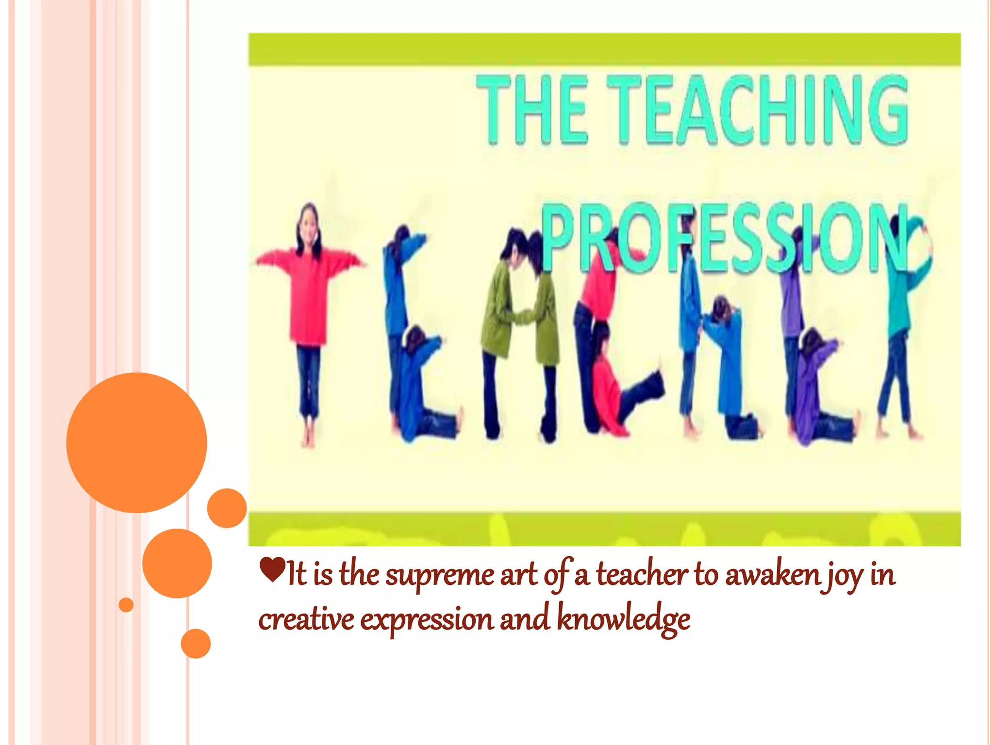 Teaching profession | PPT