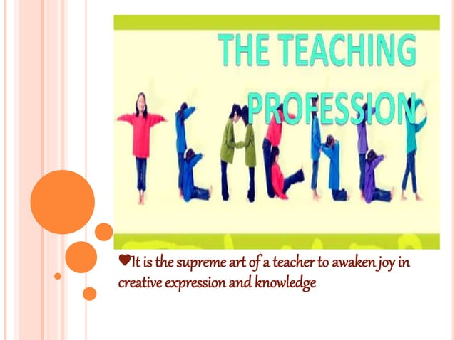 Teaching profession | PPT