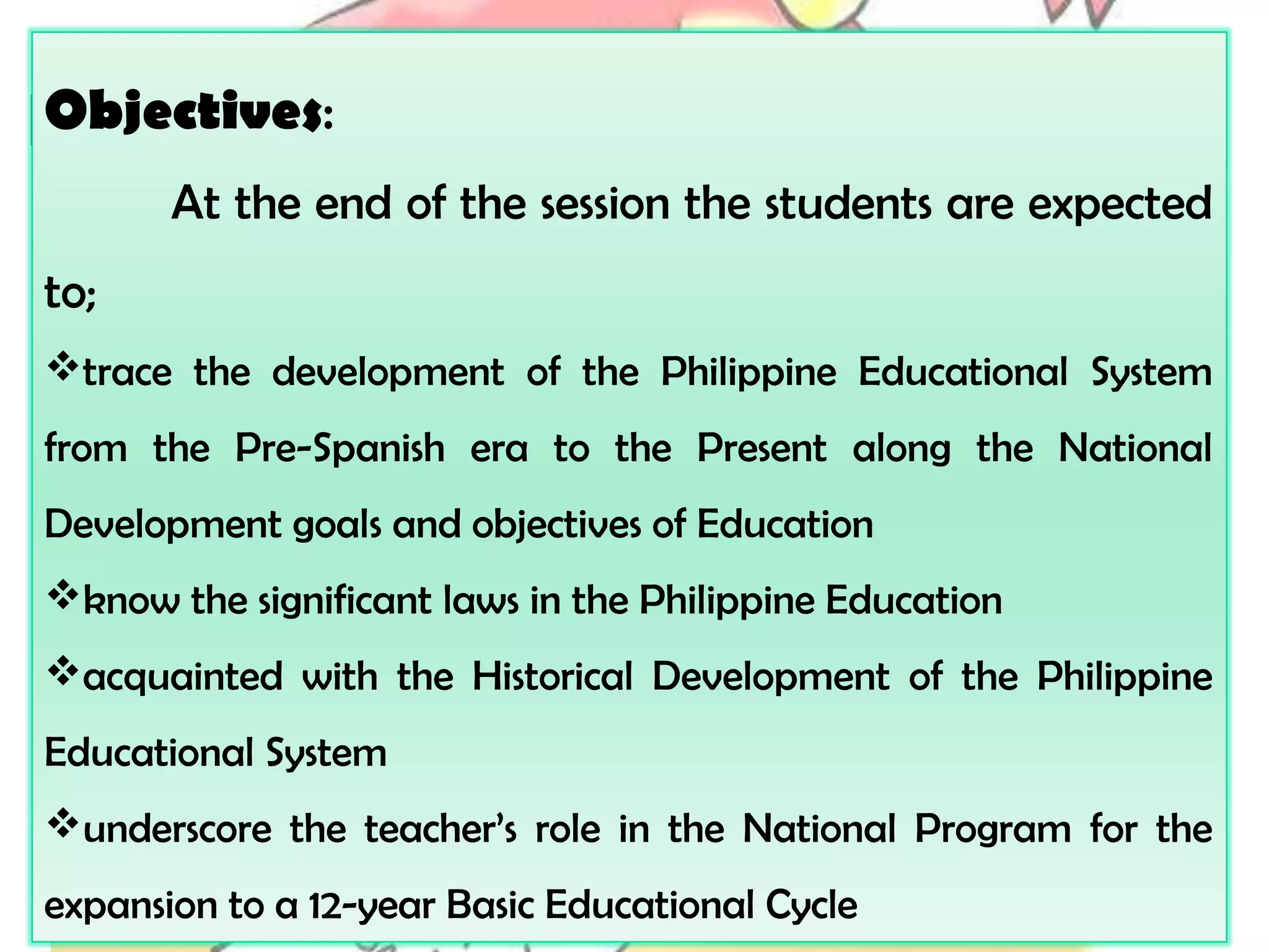 Teaching profession (Historical Perspective of Philippine Educational ...