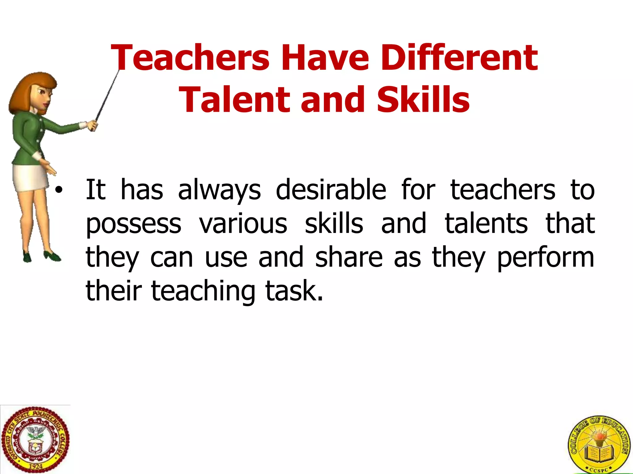 Teaching Profession Chapter 1 | PPTX
