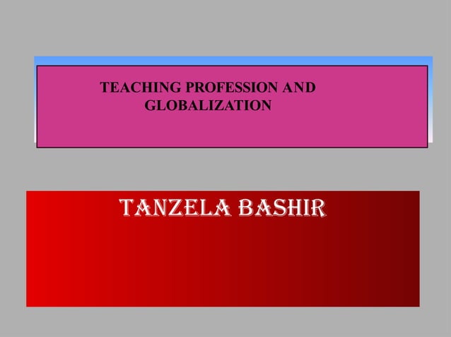 Teaching Profession -Teaching Profession Chapter 8.pptx