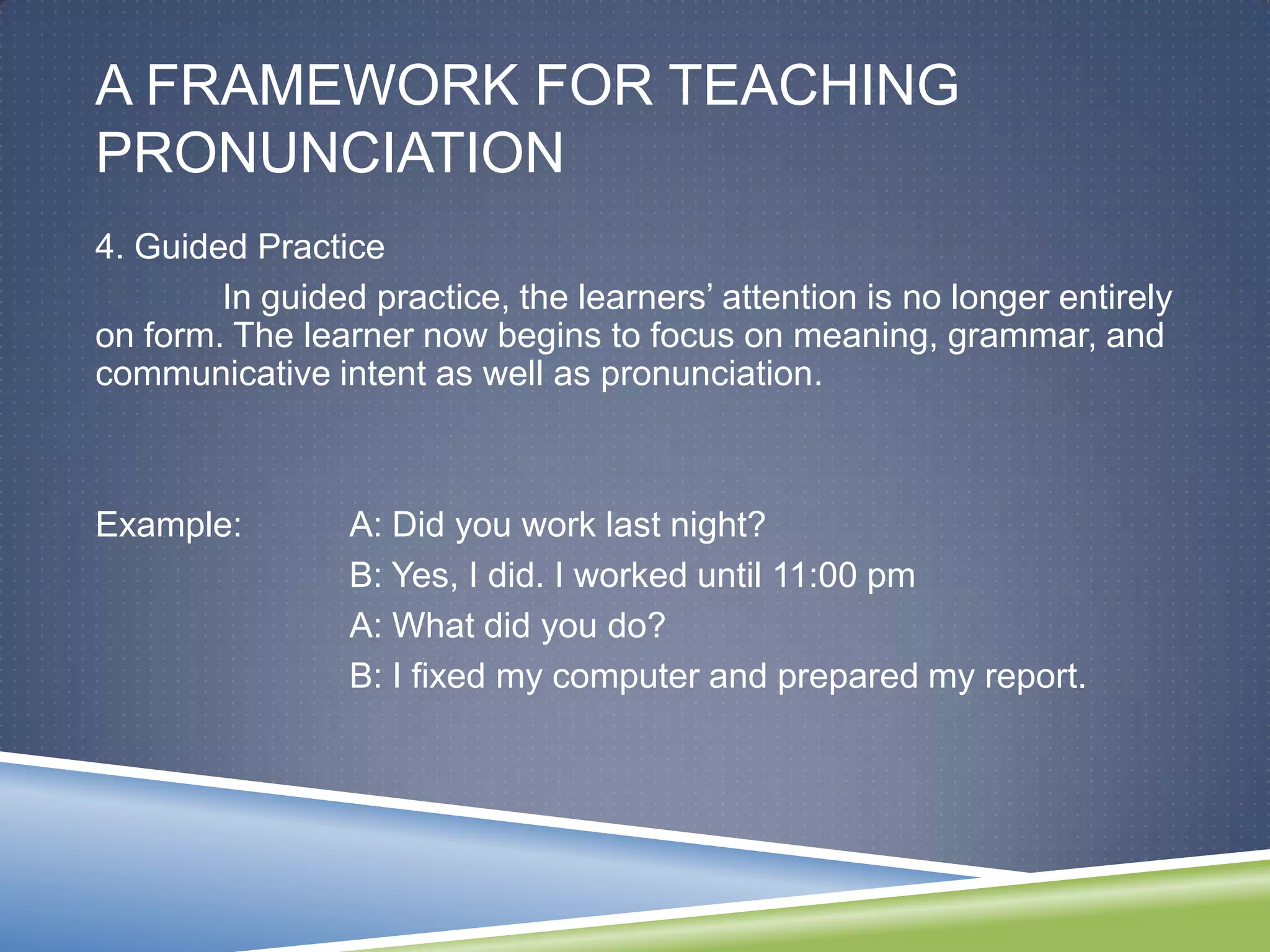 Teaching pronunciation | PPTX