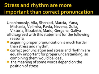 Teaching pronunciation | PPT